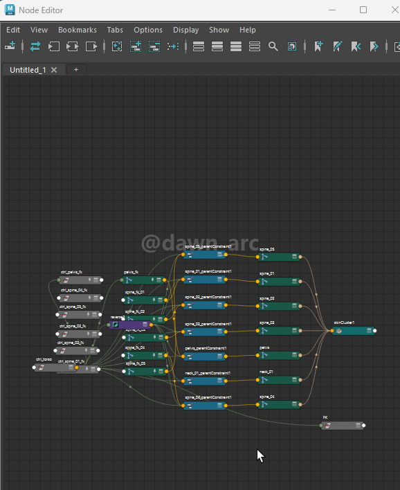 [Maya]Node Editor